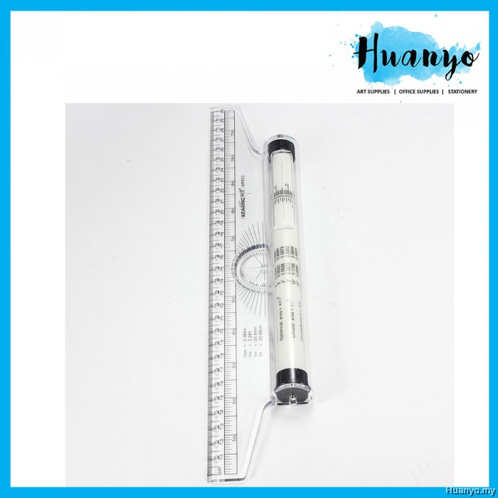 Clear Metric Parallel Multi-purpose Drawing Rolling Ruler Straight Tool ...