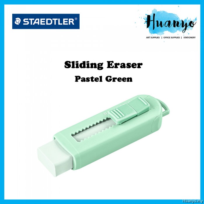 Staedtler PVC-Free Eraser With Sliding Plastic Sleeve / Eraser Refill ...
