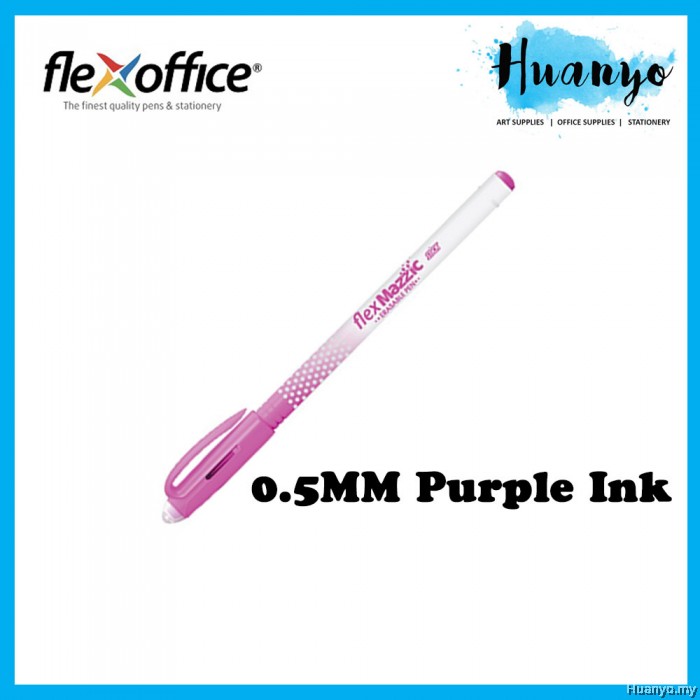 FlexOffice FlexMazzic Stick / Click Erasable Gel Pen 0.5MM (Black/Blue ...