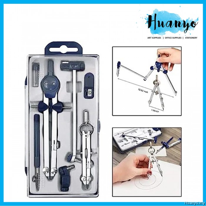 Studio BOFA Drafting Compass Precision Geometry Math Stainless Steel ...