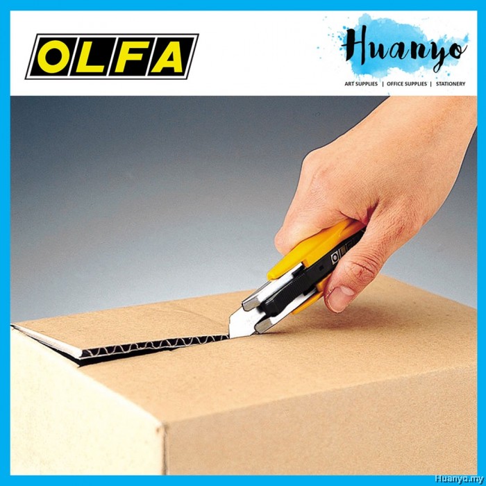 OLFA Self-Retracting Safety Cutter Knife Blade Carton Opener Bonus Value Pack for Hobby Craft ...