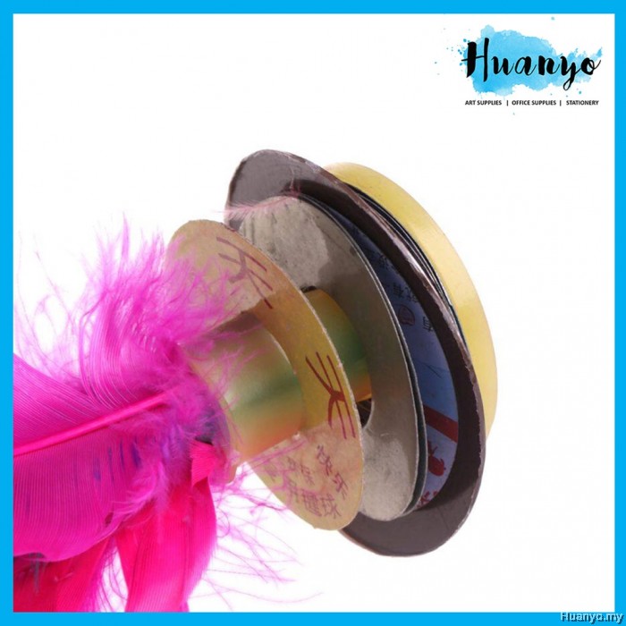 Chinese Jianzi Kicking Shuttlecock Colorful Chicken Feather For Sports ...