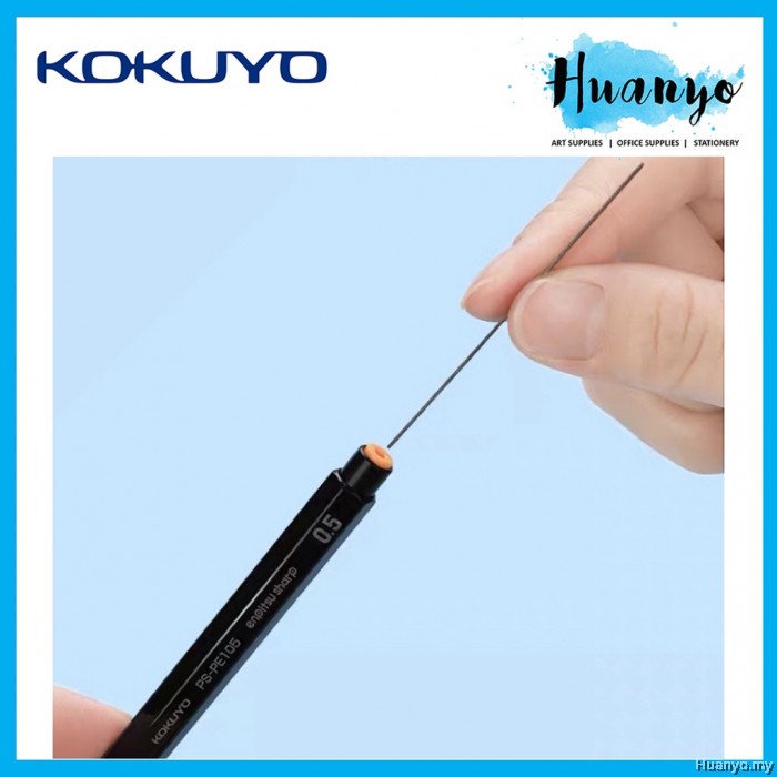 Kokuyo Enpitsu Sharp Hexagonal Mechanical Pencil Slim (0.3 / 0.5 / 0.7 / 0.9 / 1.3MM)