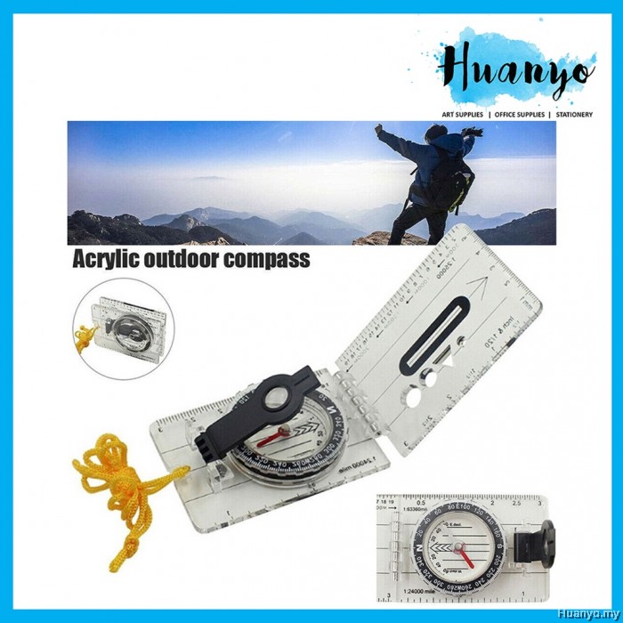 Acrylic Outdoor Folded Compass NO C115D