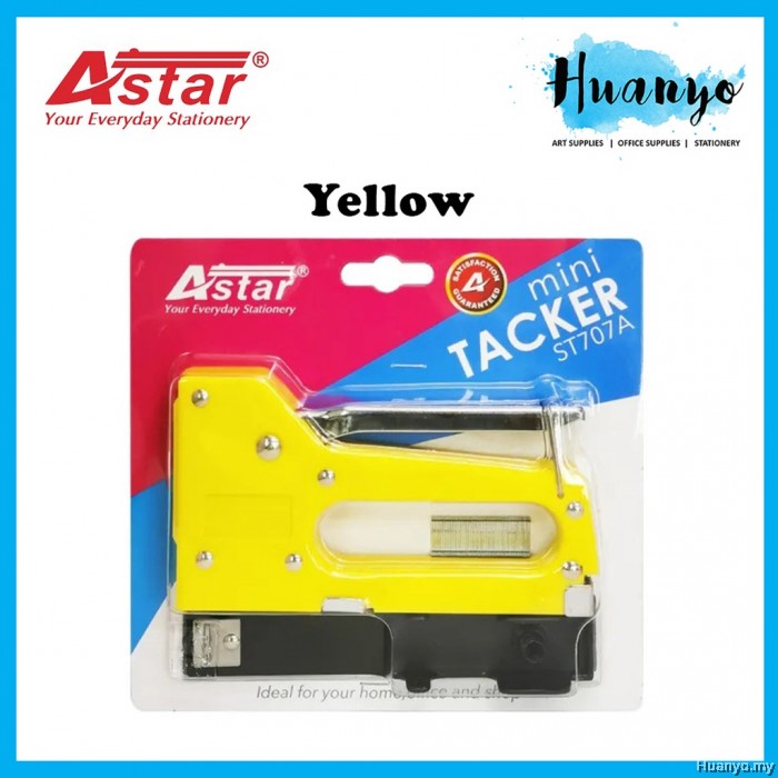 Astar Mini Gun Tacker ST707A (Red / Blue / Green / Yellow)