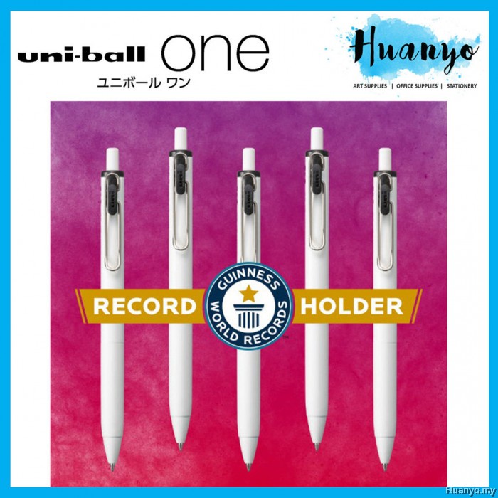 Uni Uni-ball One Retractable Colour Ink Gel Pen 0.7MM UMN-S-07 (Per PCS)