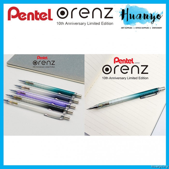 Pentel Orenz 10th Anniversary Mechanical Pencil 0.3 / 0.5MM [Limited ...