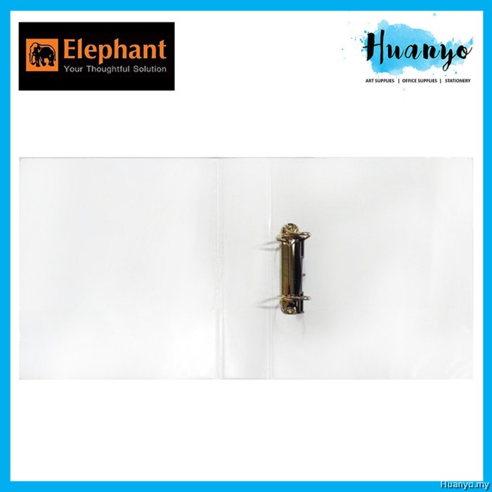 Elephant 2D PP Eco-Smart White Ring File A4 / Fail Putih (25/40/50/65MM ...