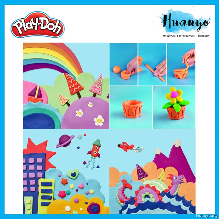 Play-Doh Modeling Compound Dough Non-Toxic 112G (Random Colour)