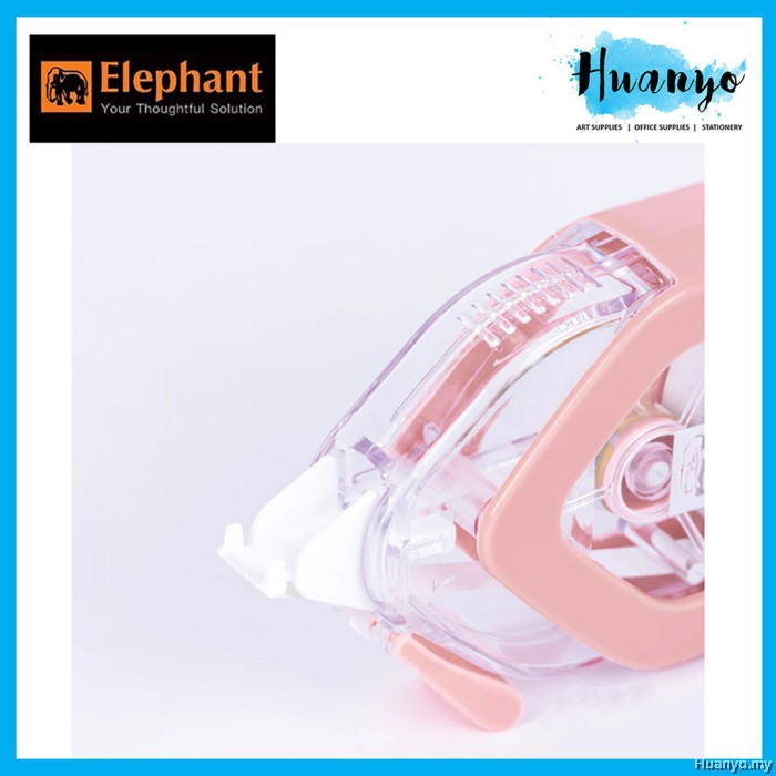 Elephant Correction Tape Clear Extra Smooth-Laying 12M X 5MM Per Pcs ...