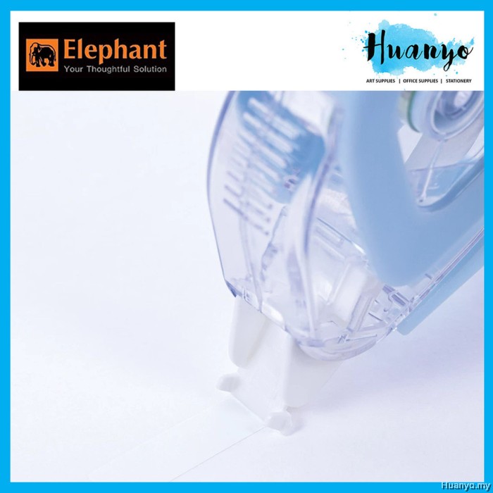 Elephant Correction Tape Clear Extra Smooth-Laying 12M X 5MM Per Pcs ...