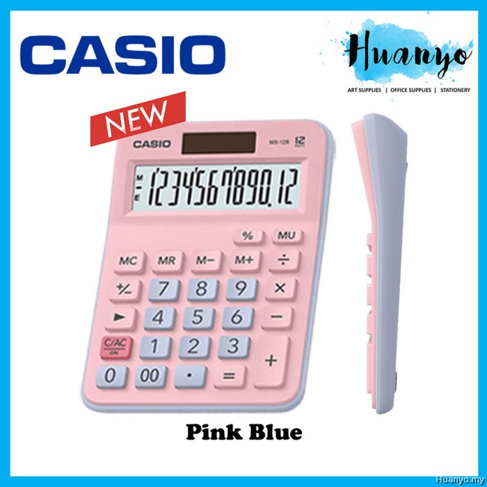 Casio Calculator MX-12B Extra Large Display (12 Digit Display Solar ...