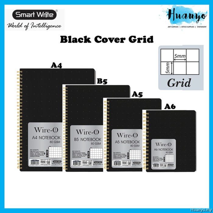 Smart Write Wire-O PP Cover Note Book Sketch Book Journal Planner (Line ...
