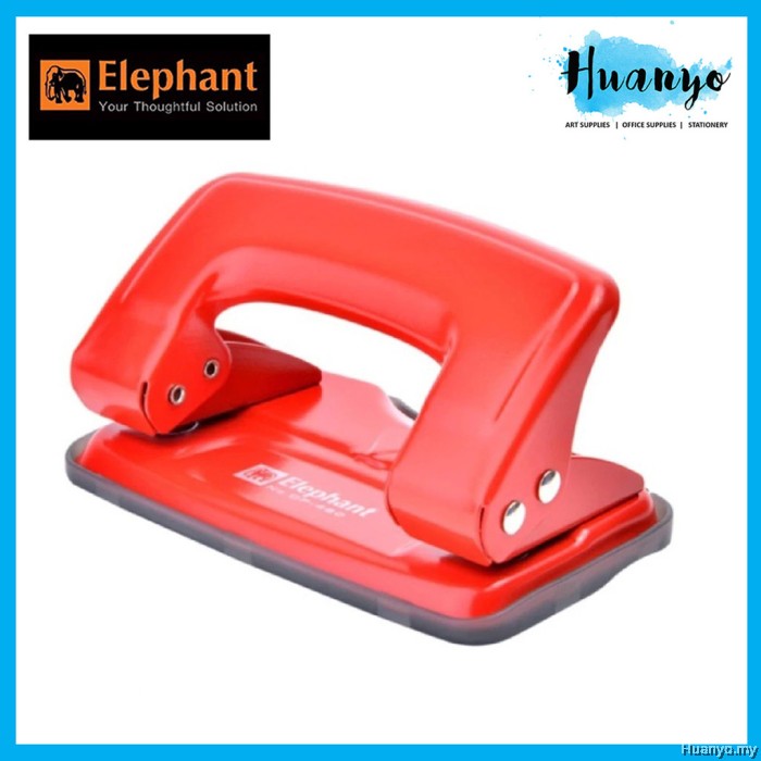 Elephant Two Hole Punch Paper Puncher DP-480 (Random Colour)
