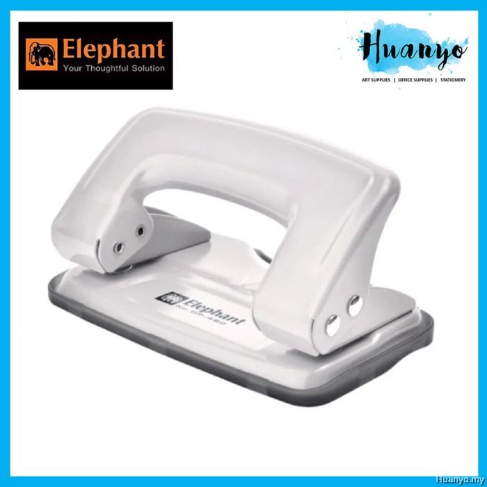 Elephant Two Hole Punch Paper Puncher DP-480 (Random Colour)