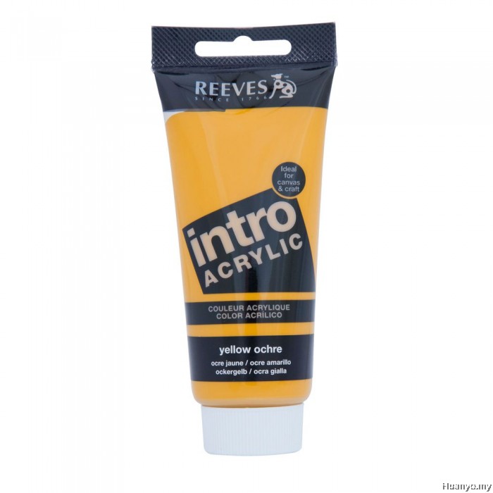 Reeves Intro Acrylic Colour 120ML (Yellow Ochre)
