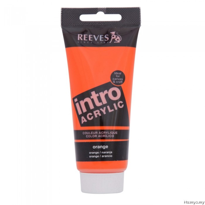 Reeves Intro Acrylic Colour 120ML (Orange)