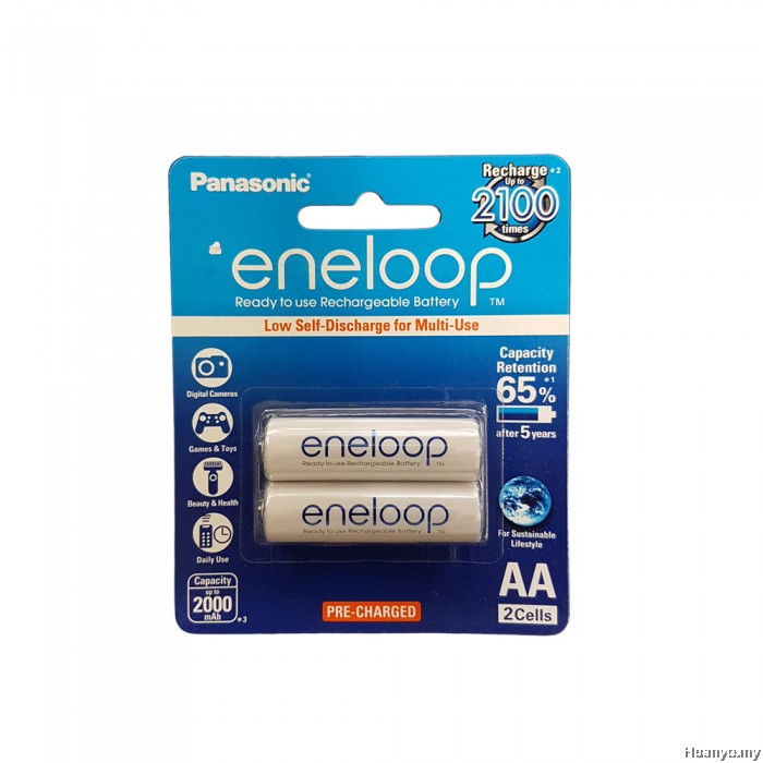 Panasonic Eneloop Rechargeable Battery - AA size