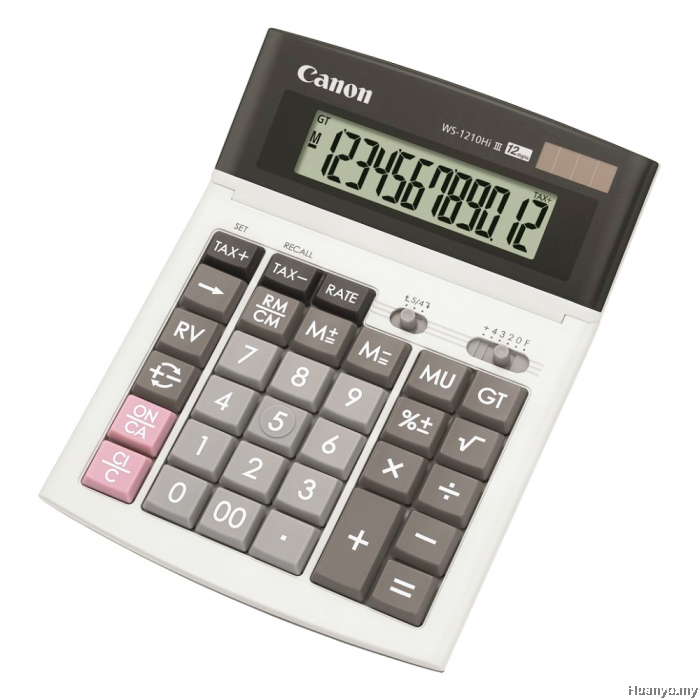 Canon Calculator WS-1210Hi III