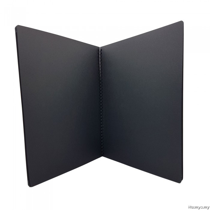 Campap Arto Wire O Black Paper A4 Sketch Book 140gsm 40 s