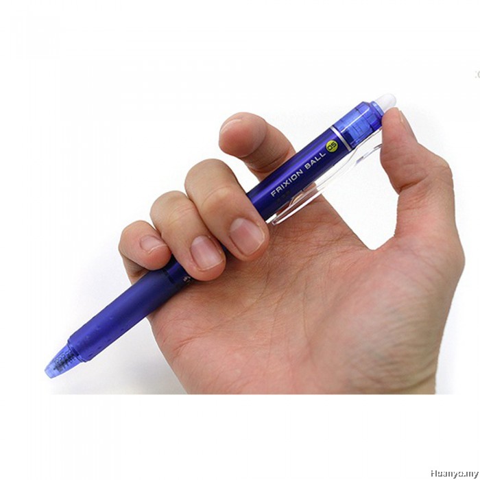 Pilot Frixion Retractable Erasable Gel Ink Pen 0.5MM - Blue