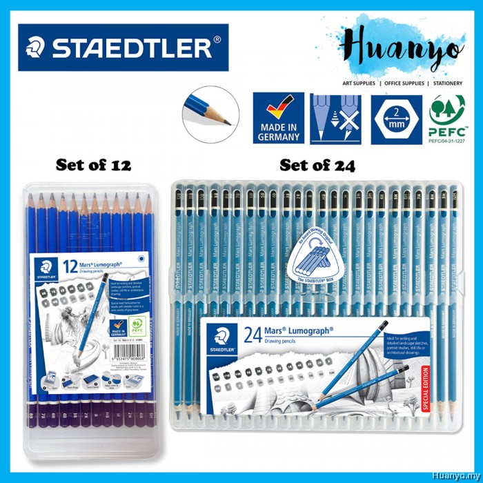 staedtler drafting pencil set