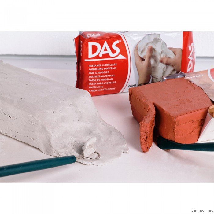 Das Air Hardening Modeling Clay (White) - 500g