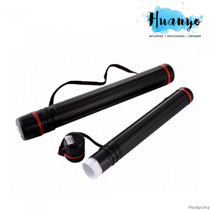 A0 Expandable Telescopic Art Blueprint Plastic Storage Drawing Tube ...