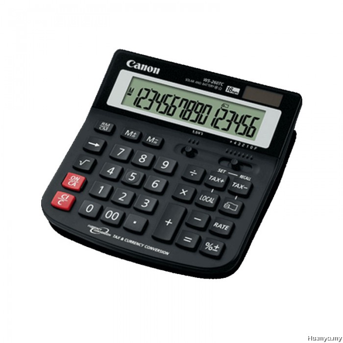 Canon 16 Digit Calculator WS-260TC