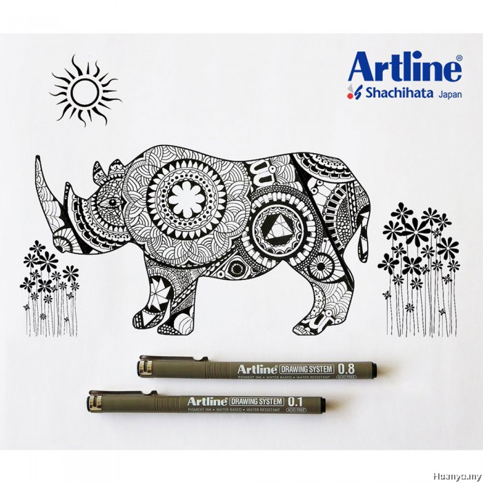 Artline Drawing System Technical Pen EK-232 (0.05MM - 0.8MM)