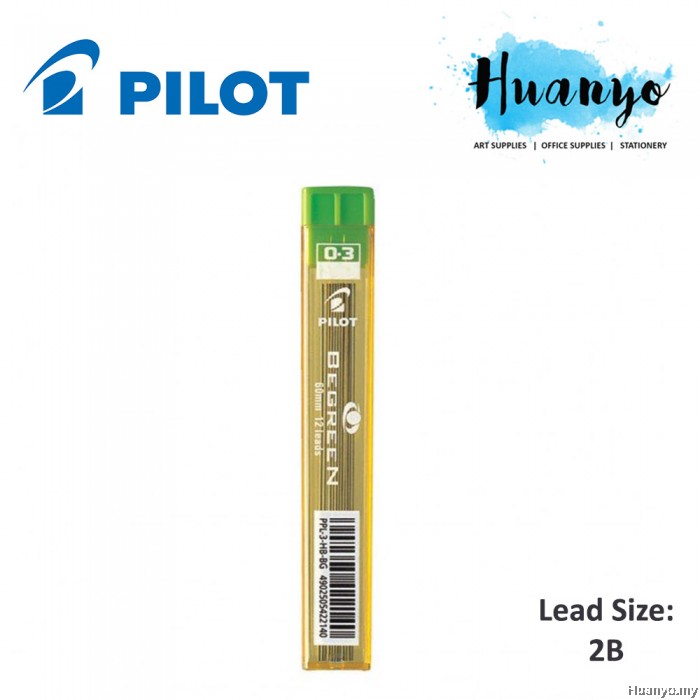 Pilot Begreen Mechanical Pencil Lead 2B 0.3mm