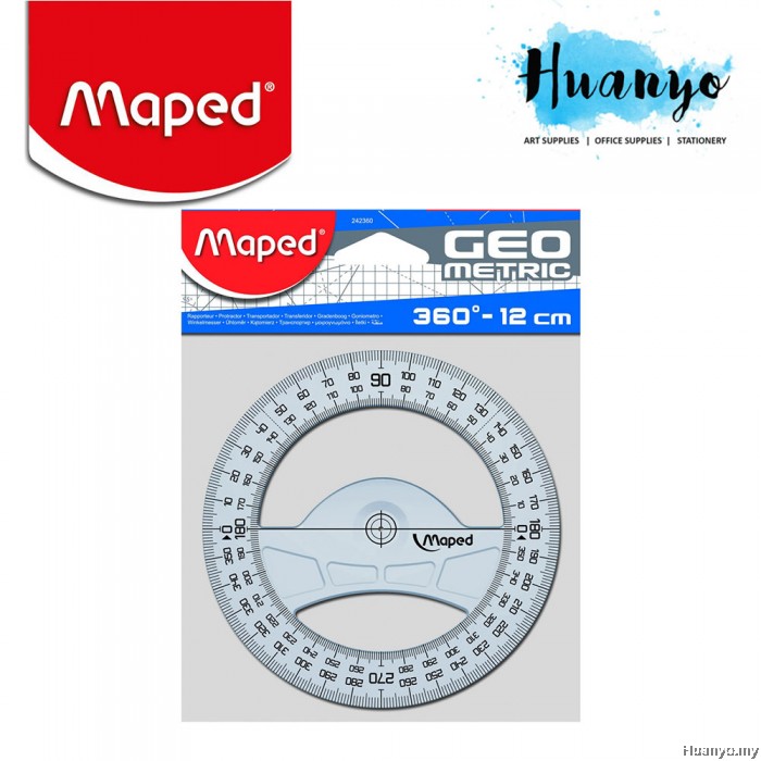 Maped Geometric Protractor 360 degrees