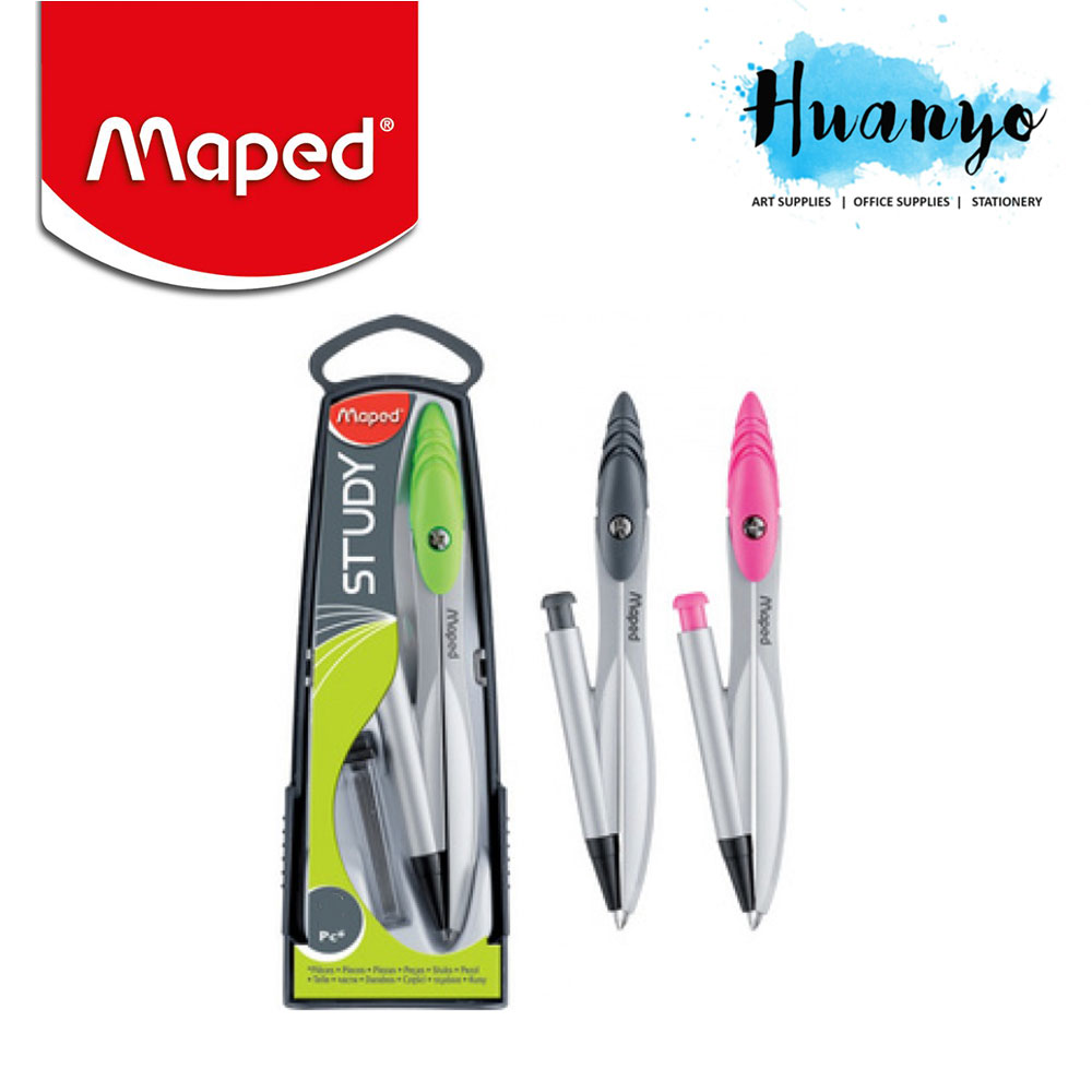Maped Study Geometry Metal Compass with Mechanical Pencil