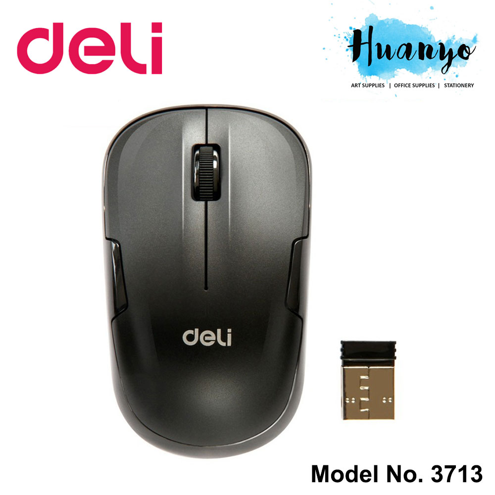 Deli Computer Wireless Mouse 3713