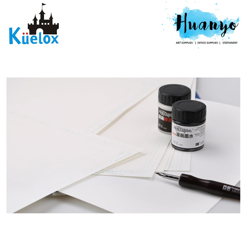 Kuelox Comic Manga Anime Manuscript Paper A4 30 Sheets