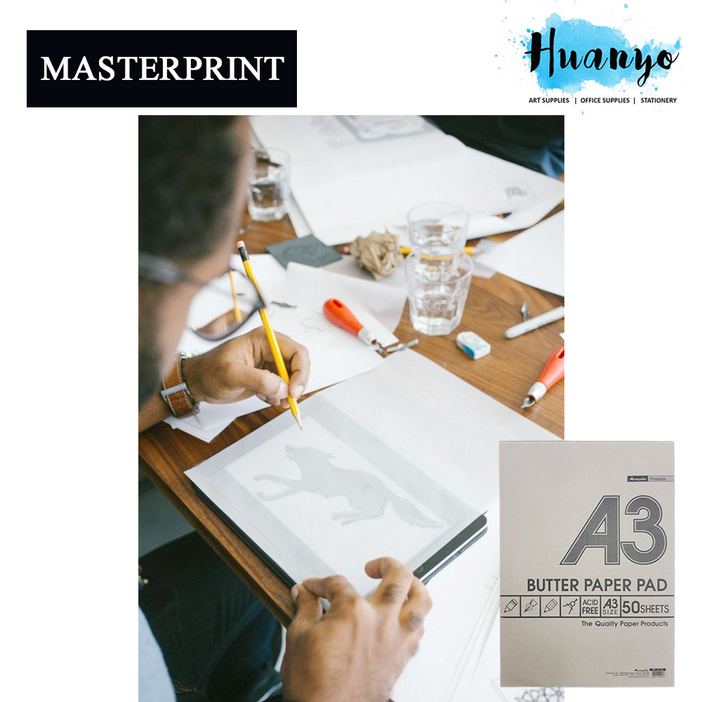Masterprint Butter Paper Pad (A4 / A3 / A2 Size)
