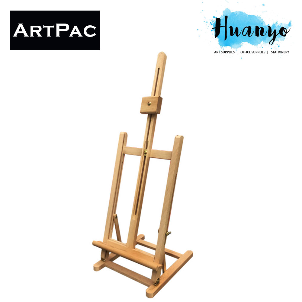 Artpac Artist Table Top Desktop Adjustable Foldable Wooden Easel