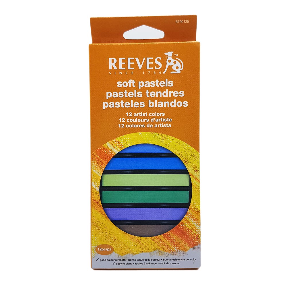 Reeves Soft Pastel 12 Colours Set