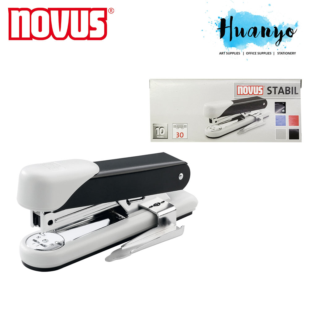 Novus Stabil Sturdy Stapler With Staple Remover 30 Sheets (Stapling ...