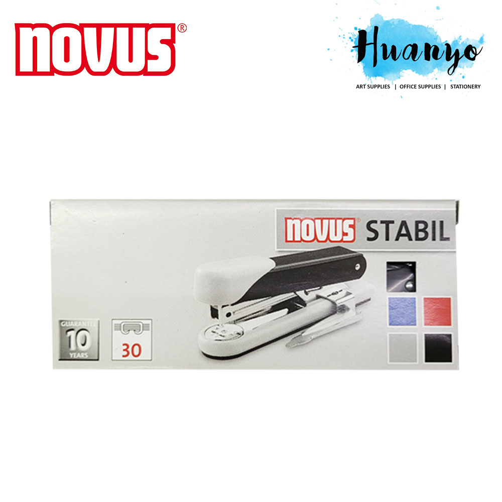 Novus Stabil Sturdy Stapler With Staple Remover 30 Sheets (Stapling ...
