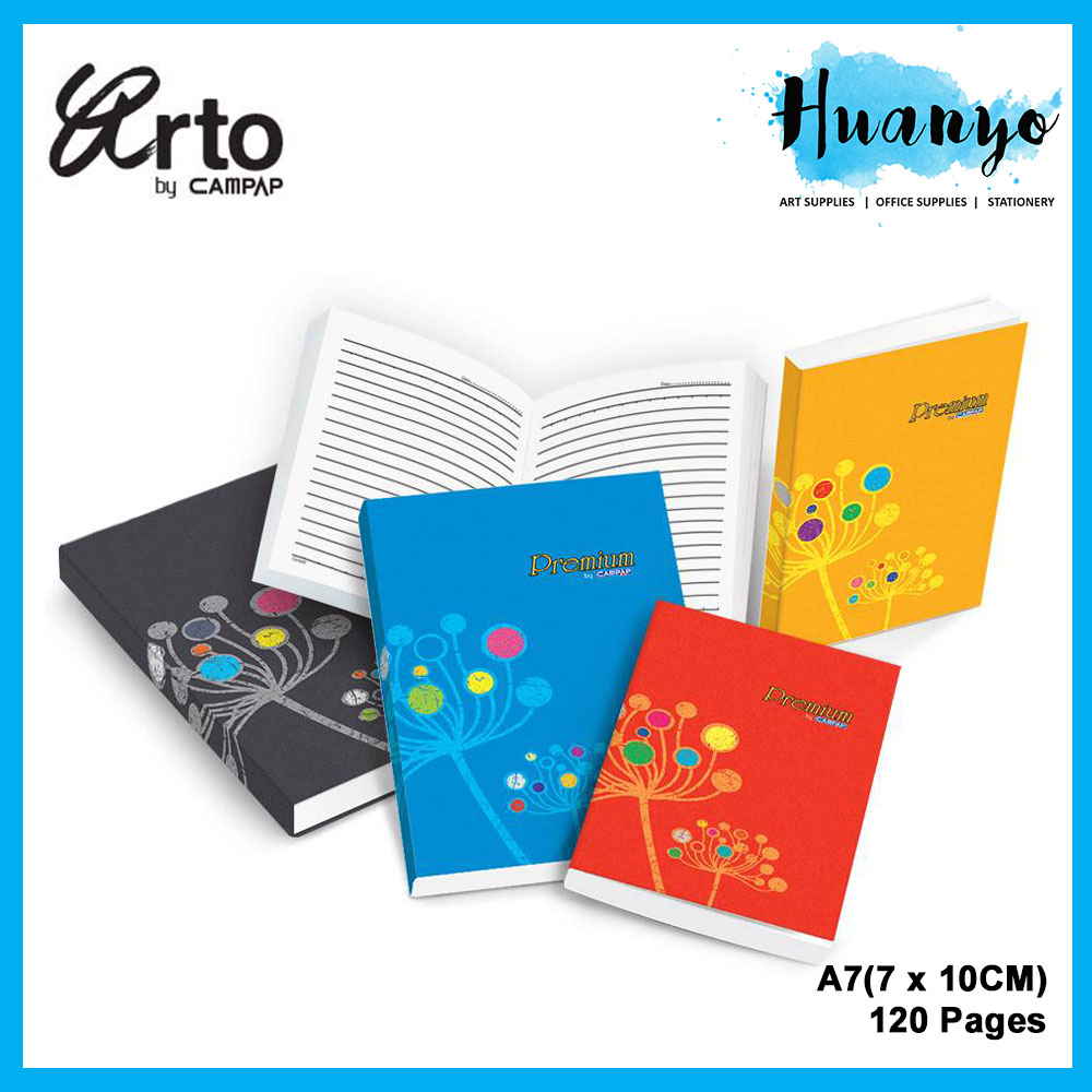 Campap Premium Pocket Mini Note book (A7, 120 Pages, Single Line, CA3555)
