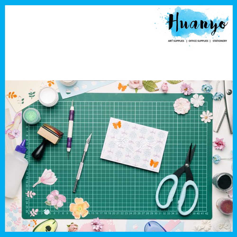 Apex Cutting Mat Self Healing Grid Layout A4 22 X 30 CM (3MM Thickness ...