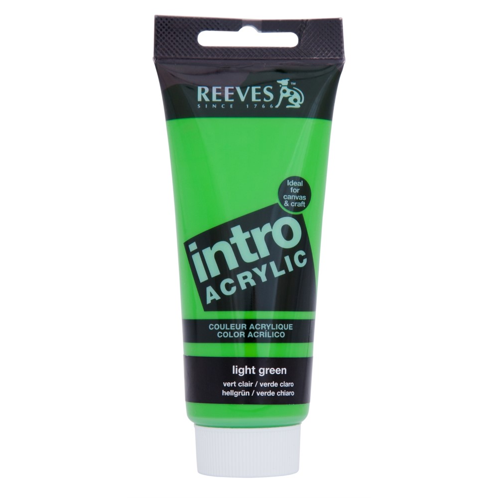 Reeves Intro Acrylic Colour 120ML (Light Green)