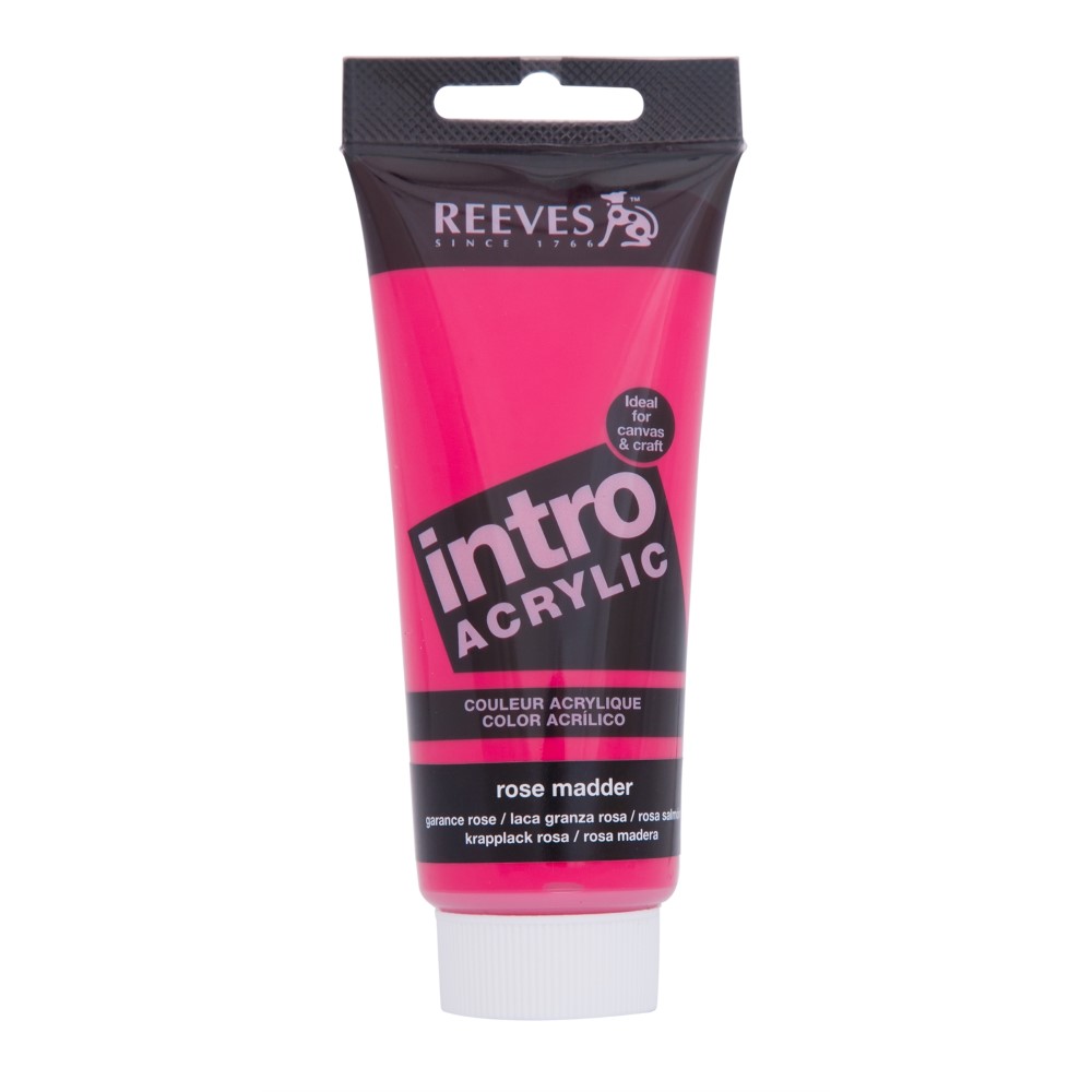Reeves Intro Acrylic Colour 120ML (Rose Madder)
