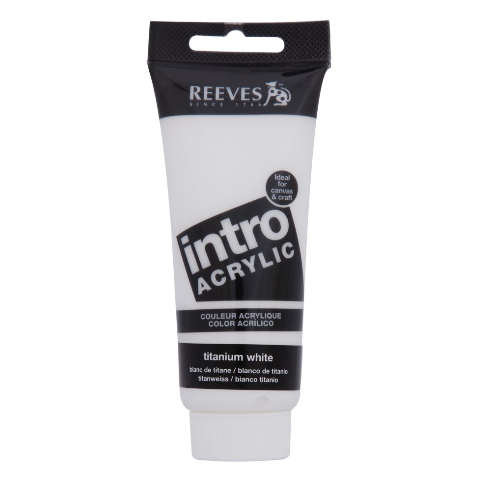 Reeves Intro Acrylic Colour 120ML (Titanium White)