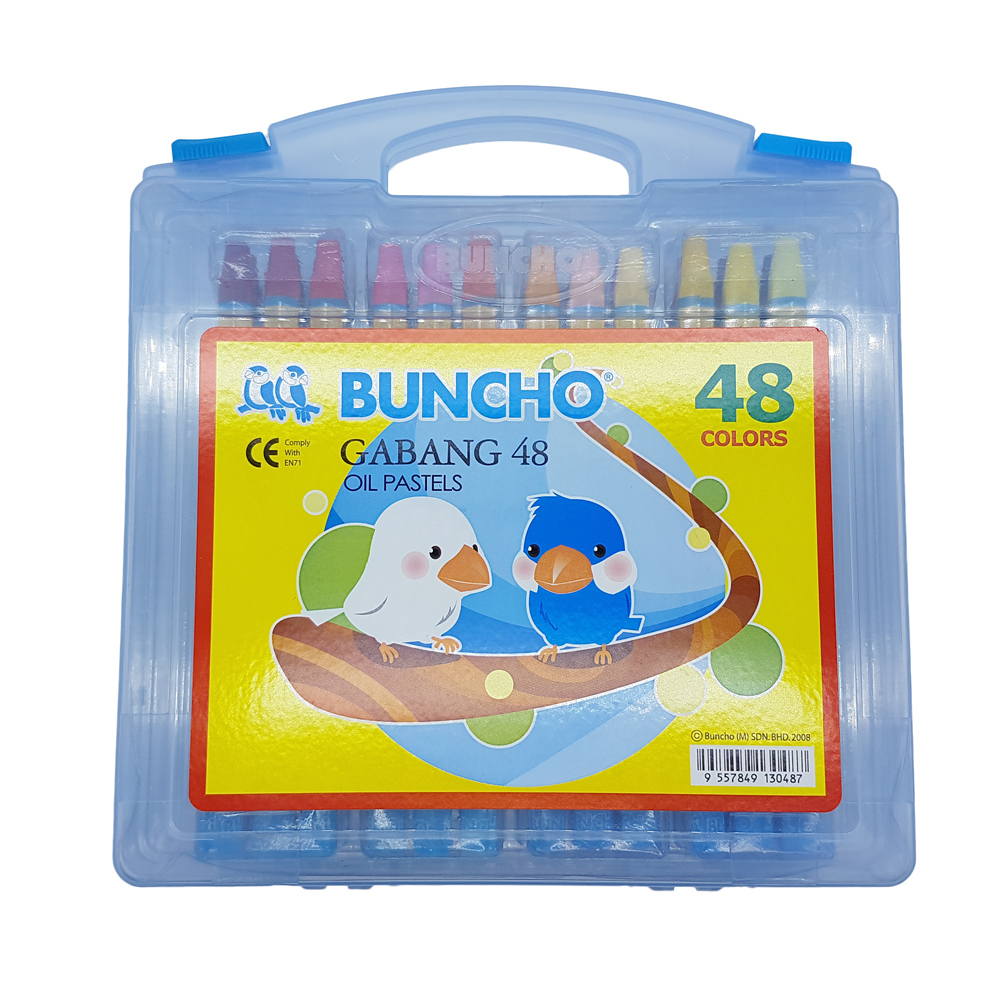 Buncho Oil Pastel Gabang Set (48 Colours)
