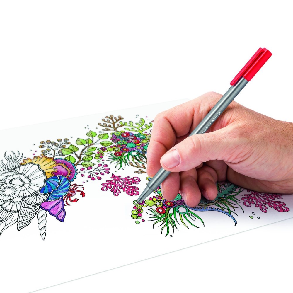 Staedtler Triplus Tri Grip Fineliner 334 Colour Drawing Pen 0.3mm (List ...